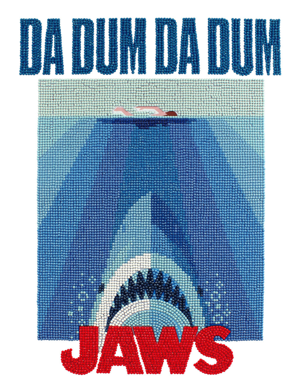 Jaws DA DUM | Diamond Painting Kits Cartoon | Diamond Dotz – DIAMOND DOTZ