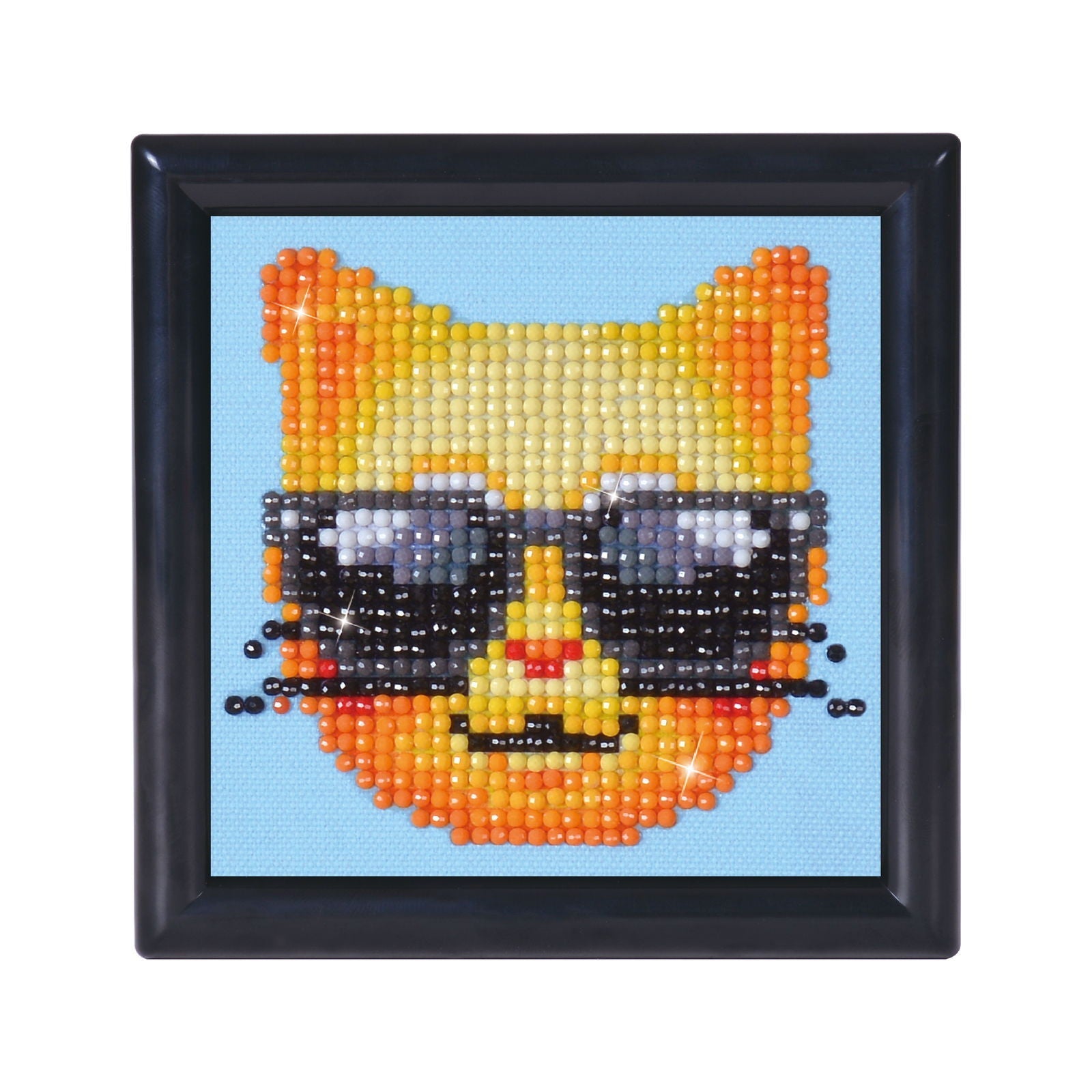 Kool Kat - Framed Kit | Diamond Painting Kits Kids | Diamond Dotz – DIAMOND DOTZ