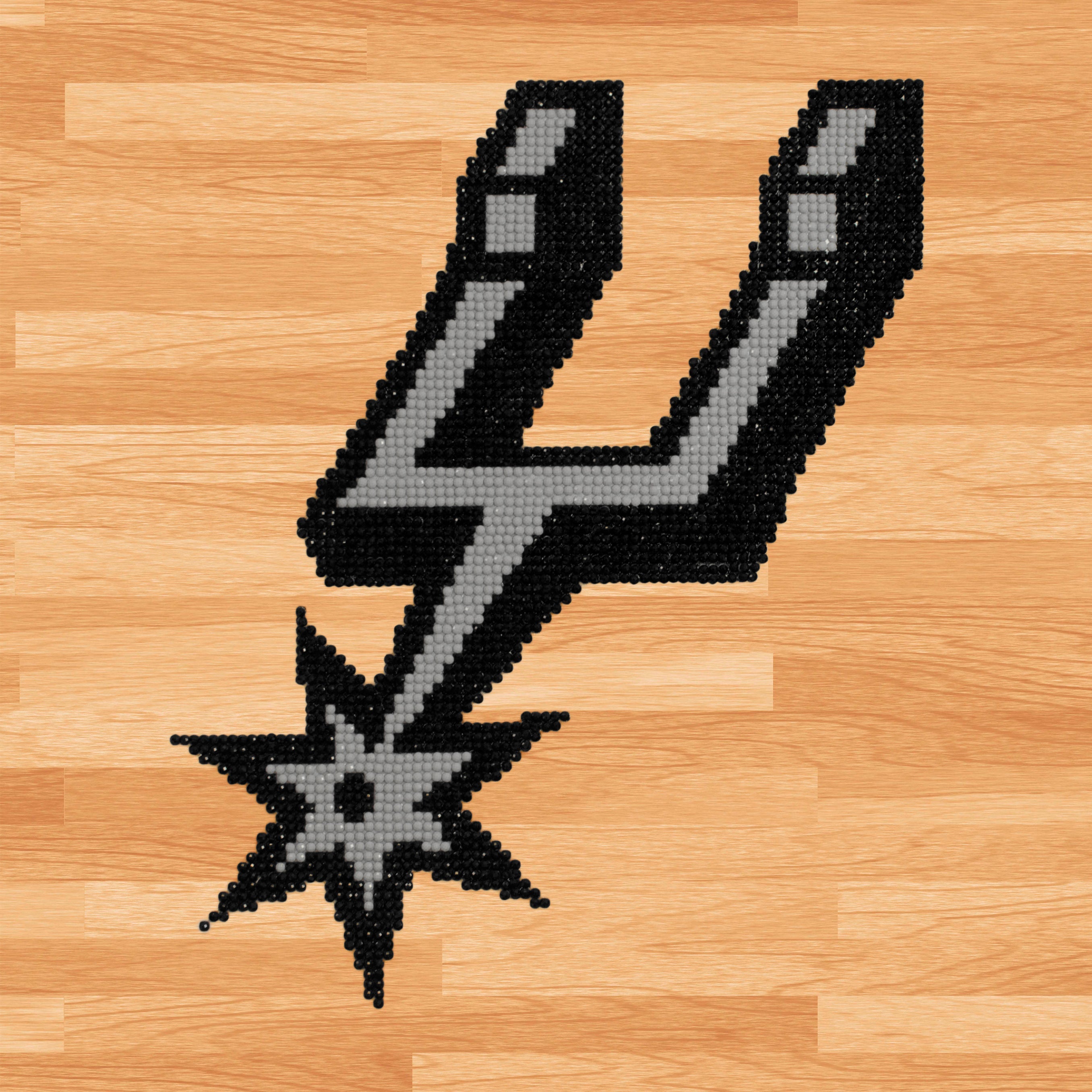 NBA San Antonio Spurs | Diamond Painting Kits Basketball | Diamond Dotz ...