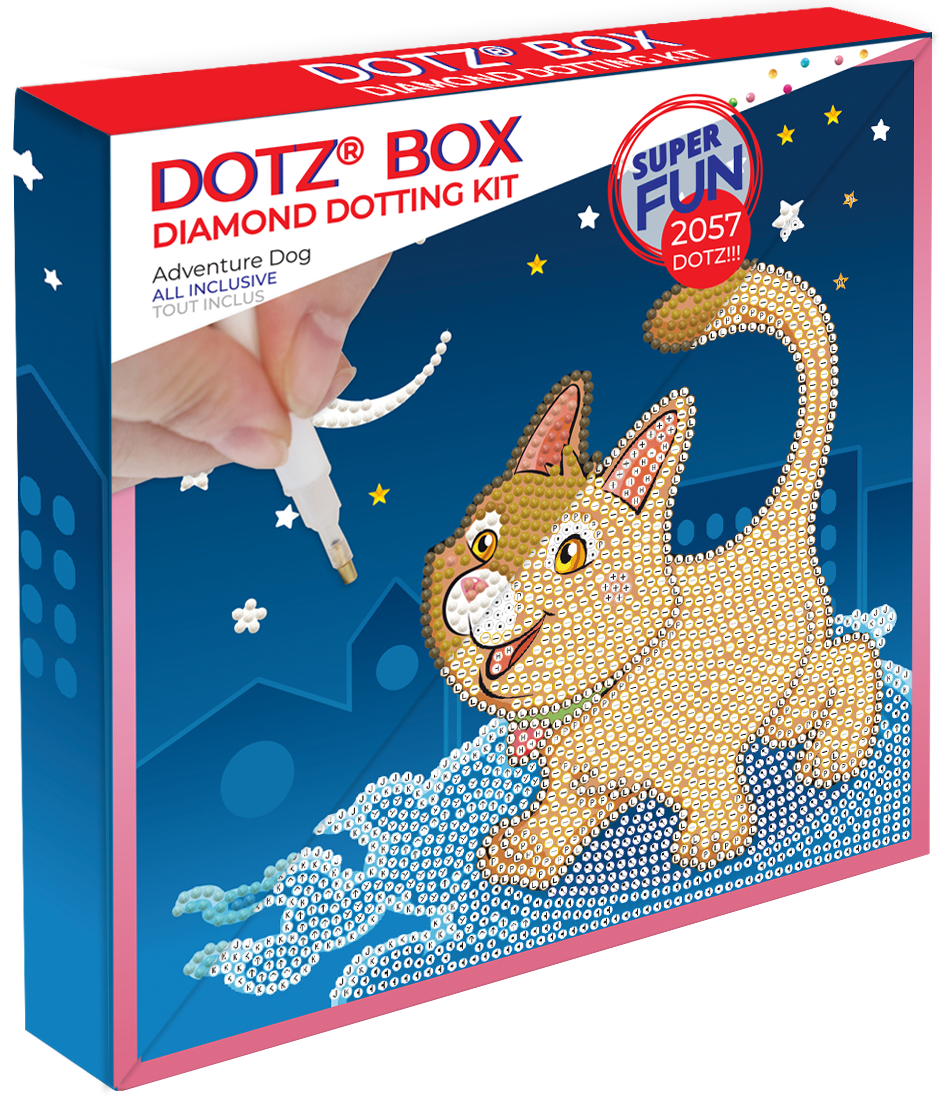 Adventure Dog | Diamond Painting Kits for Kids | Diamond Dotz – DIAMOND ...