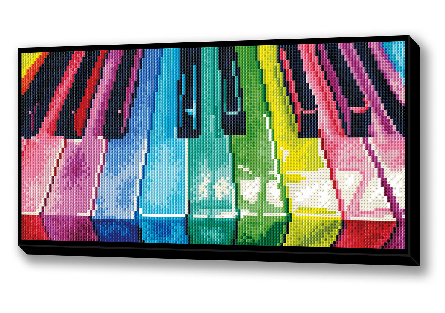 Rainbow Keyboard | Diamond Painting Kits Music | Diamond Dotz – DIAMOND ...