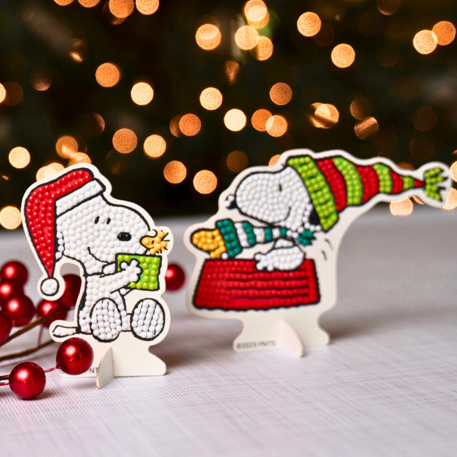 Peanuts Christmas Pop Ups Twin Pack Diamond Painting Kit | Diamond Dotz ...